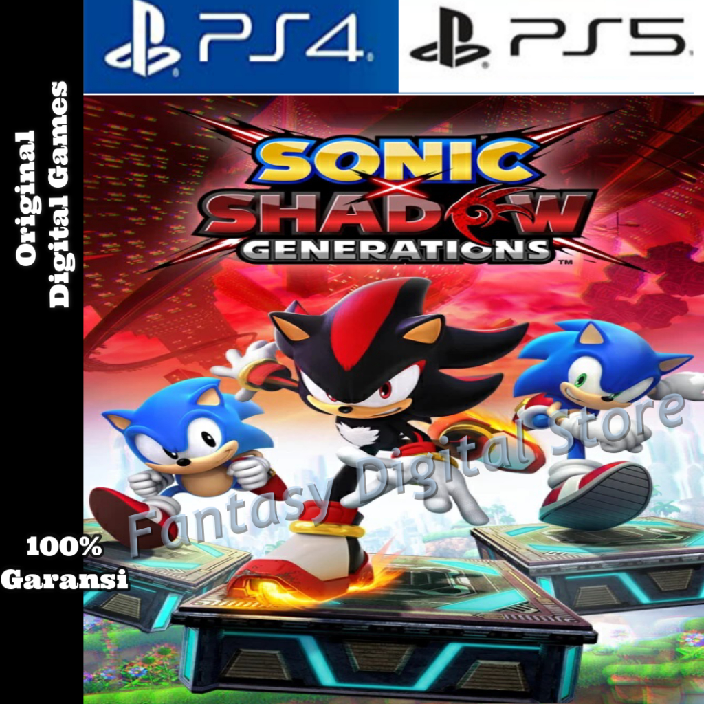 Jual SONIC X SHADOW GENERATIONS PS4 PS5 DIGITAL | Shopee Indonesia
