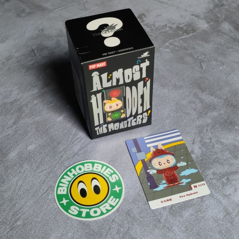 Jual POP MART Labubu The Monsters Fire Hydrant Mailbox Almost Hidden ...