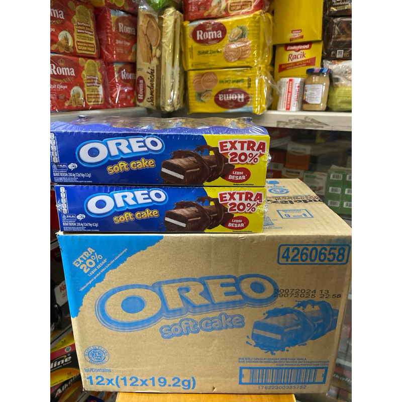 Jual OREO SOFTCAKE DUS ( ISI 12 BOX ) | Shopee Indonesia
