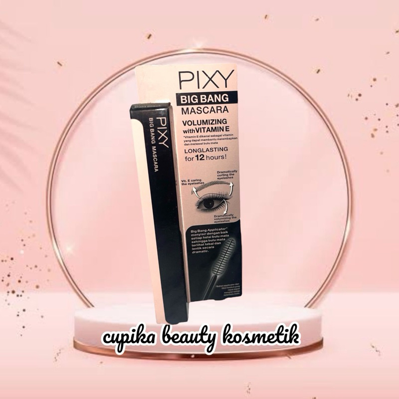 Jual [kp,bx] PIXY MASCARA BIG BANG SUPER WATERPROOF AND VOLUME BLACK ...