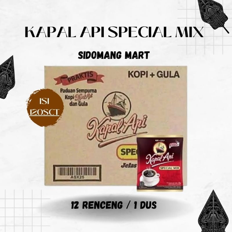 Jual Kapal Api Special Mix 1 dus isi 120sachet | Shopee Indonesia