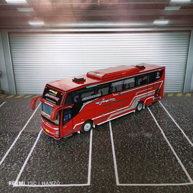 Jual Miniatur Bus DALACUTES JB5 JANGULEEE Mainan Basuri Pajangan ...