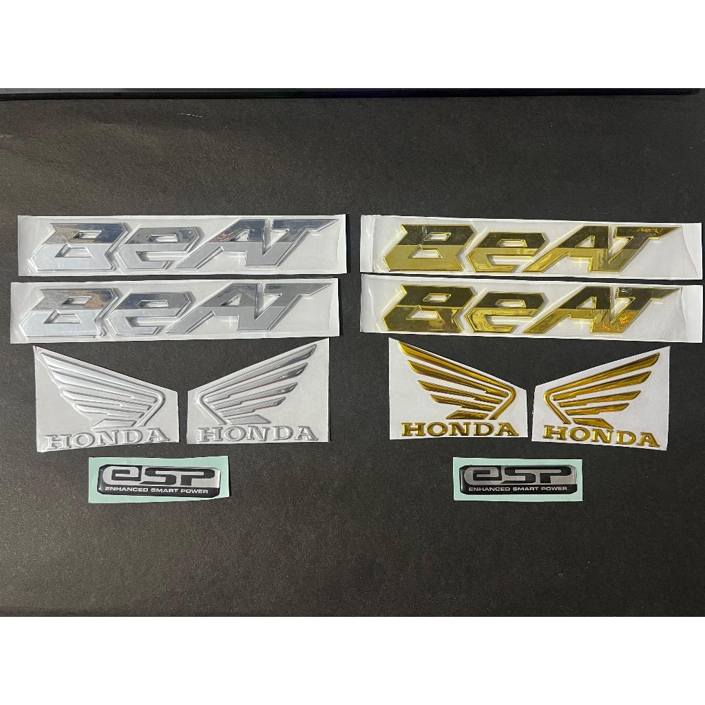 Jual Logo Emblem Beat Wings wing ESP 2020 2021 2022 bisa satuan ...