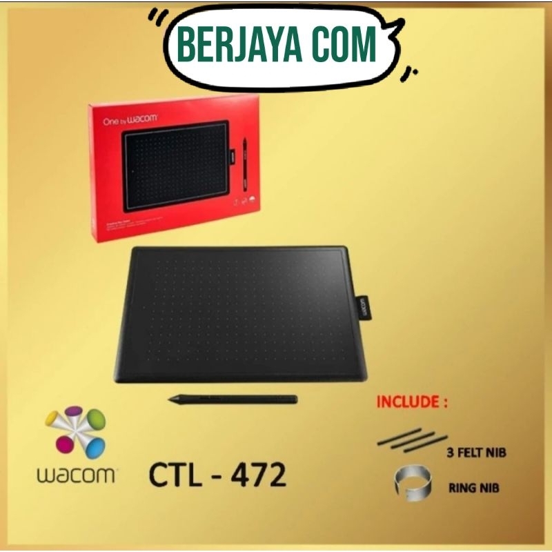 Jual Pen Tablet Wacom CTL472 - Wacom One Small Ctl 472 Creative pen ...