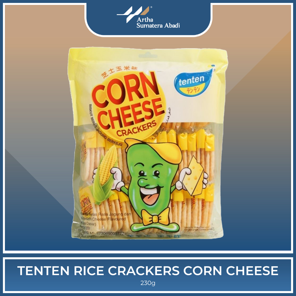 Jual TENTEN Rice Crackers Corn Cheese | Shopee Indonesia