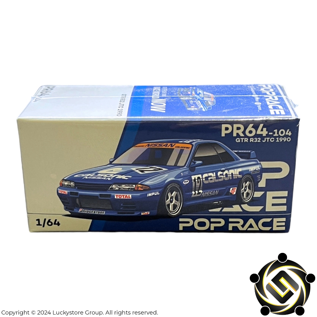 Jual POP RACE POPRACE Nissan Skyline GT-R R32 JCT 1990 - CALSONIC #12 ...