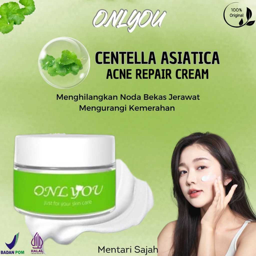 Jual ONLYOU Pure Acne Repair Cream Obat Totol Jerawat Centella dan ...