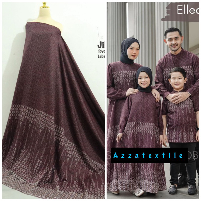 Jual Kain katun TOYOBO PRINT per setengah meter | kain kemeja | kain ...