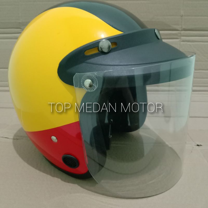 Jual HELM R-SIX MODEL RETRO BOGO DEWASA UNISEX | Shopee Indonesia