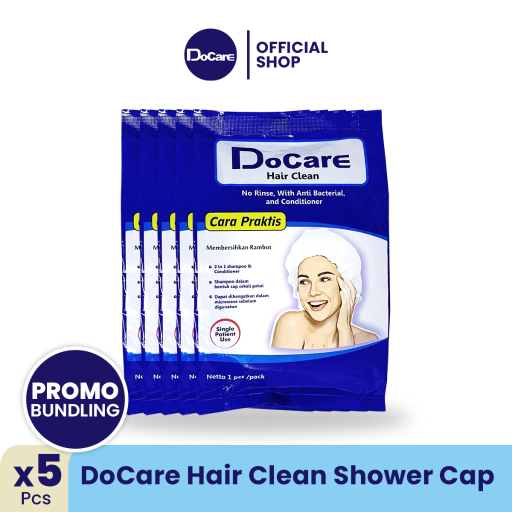 Jual [Promo Bundling 5 Pack] - DoCare Hair Clean 2 in 1 Shampo ...