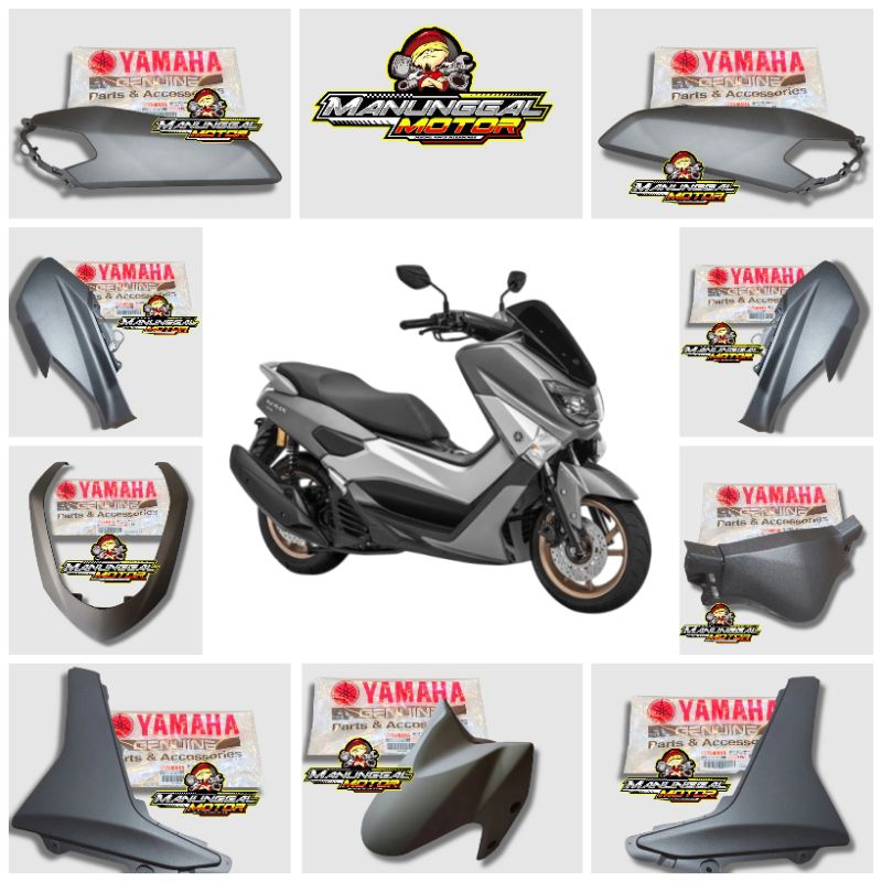Jual Body Bodi Halus Satuan Nmax N-Max Old Lama Abu-abu Doff 2017-2019 ...