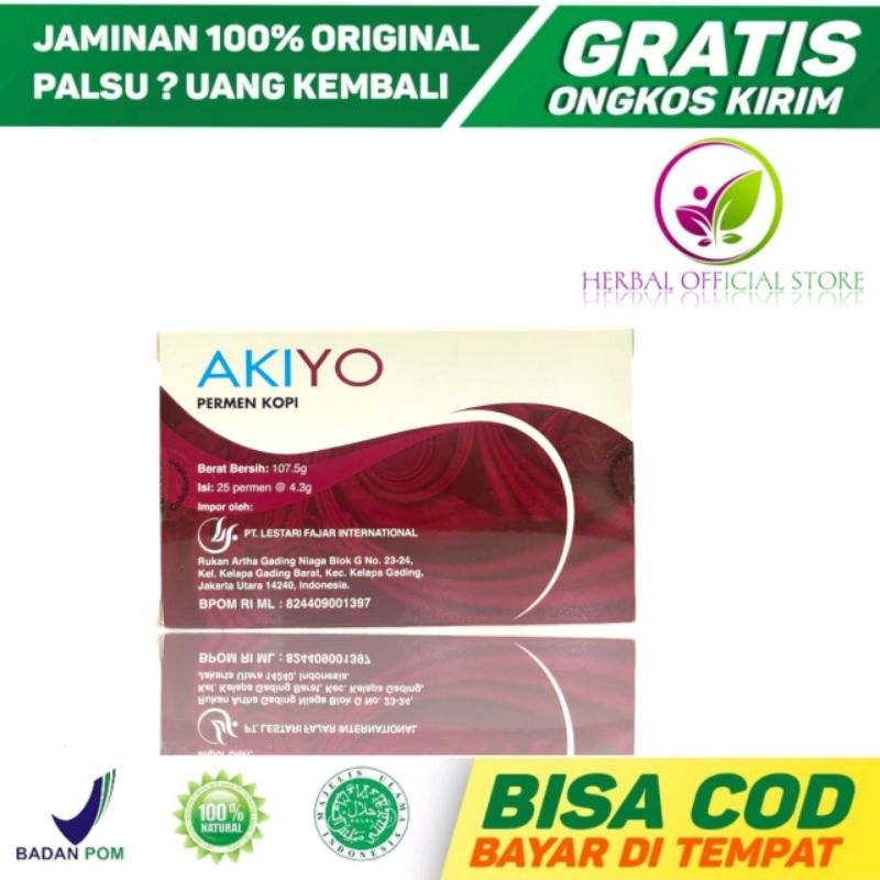 Jual PERMEN AKIYO CANDY 1 BOX ISI 25 PCS | Shopee Indonesia