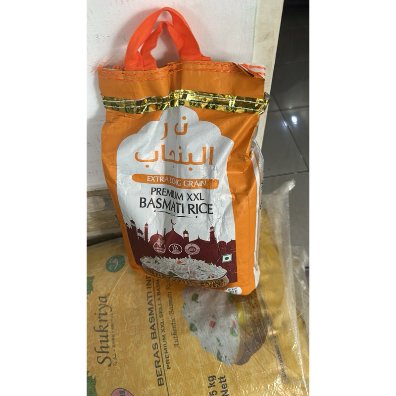 Jual beras basmati kemasan 5 kg merk | Shopee Indonesia