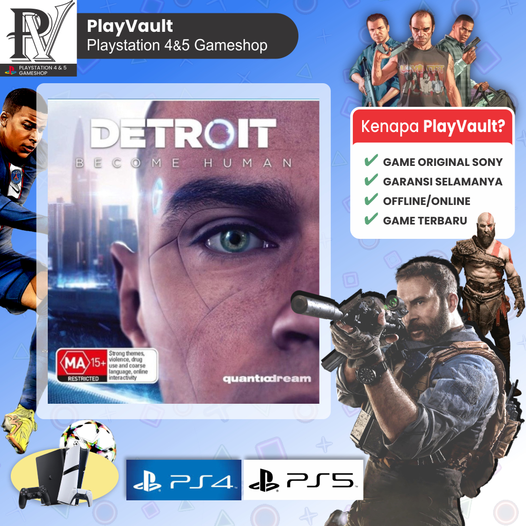 Jual Detroit Become Human PS4 PS5 | Shopee Indonesia