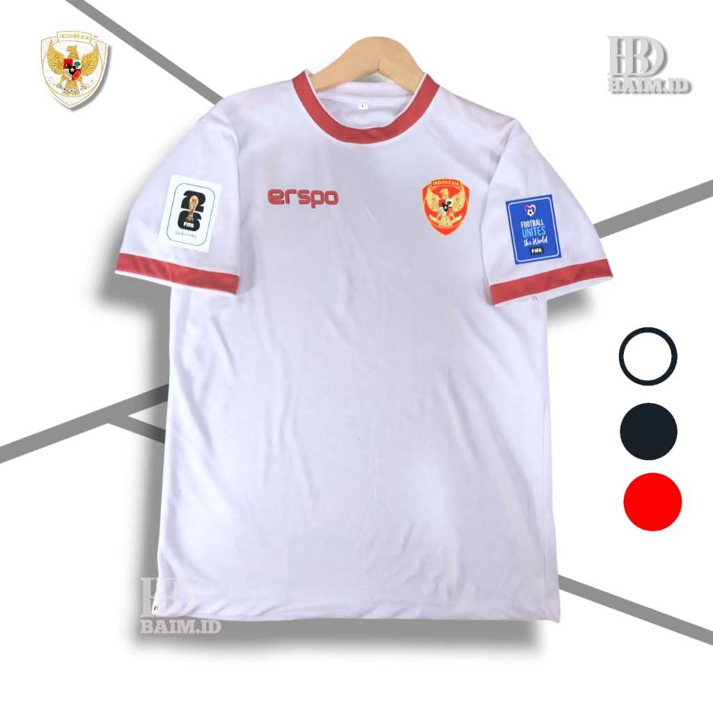 Jual Jersey Timnas Indonesia Erspo 2024 2025 Home Baju Bola Negara Indo Dewasa Pria Wanita Merah ...
