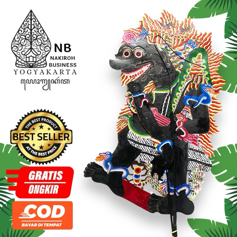Jual BUTO AMRAL BRAHALA SEWU -+ 80 cm Wayang Kulit Buto Triwikromo ...