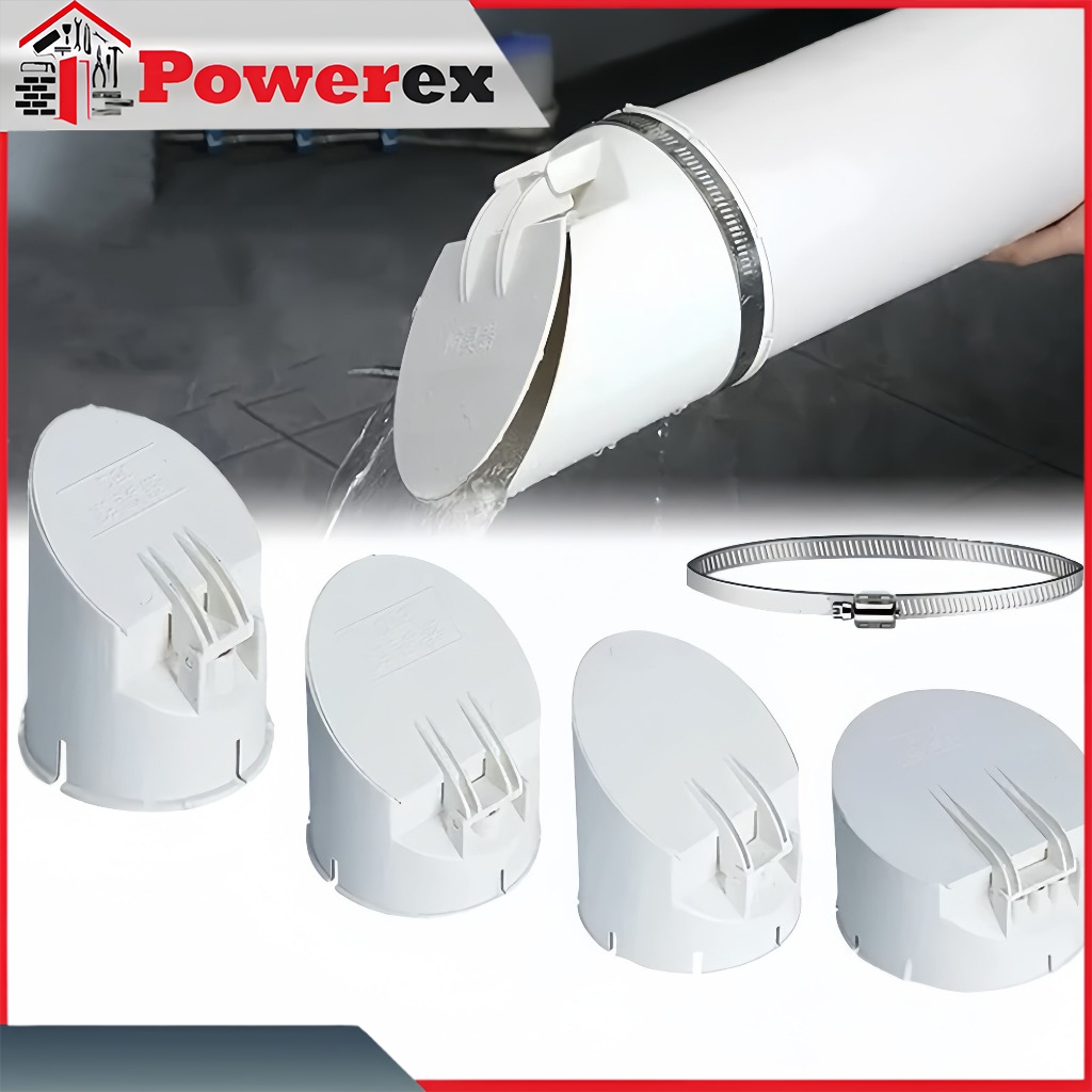 Jual Backflow Valve 50/75/110/160mm PVC Dengan Ferrule Stainless ...