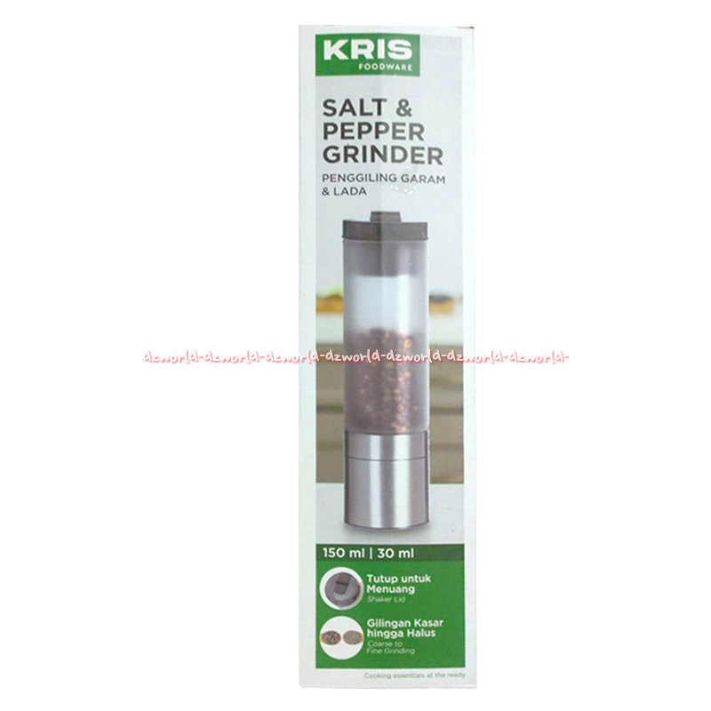 Jual Kris Salt & Pepper Grinder Tube Alat Penggiling Garam Merica Model ...