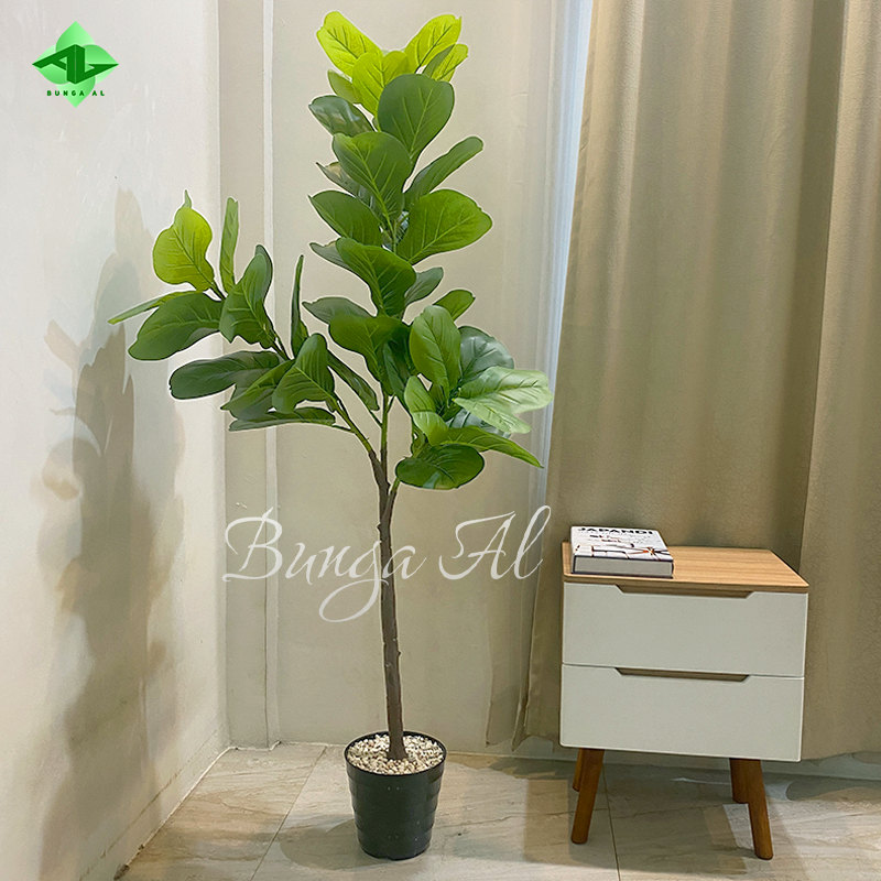 Jual 1 Set tanaman hias ketapang 3 cabang 140cm pohon artificial ...