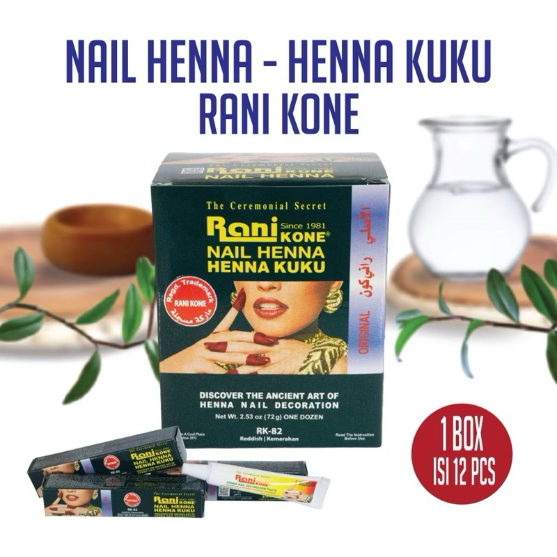 Jual RANI HENNA KONE BOX HIJAU (1box isi 12pc) BEST SELLER!!! EXPIRED ...