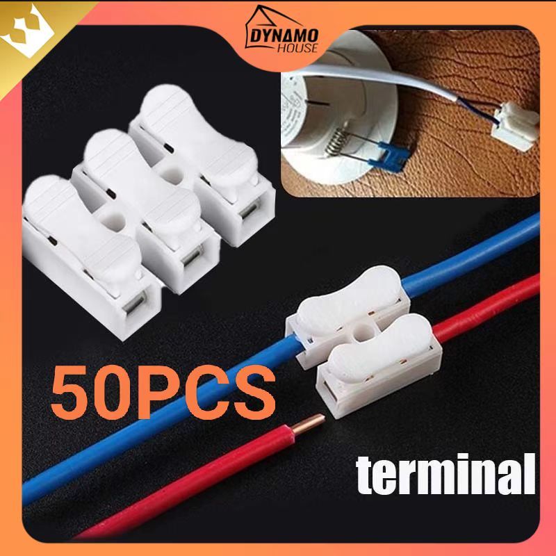 Jual 【READY STOCK】50Pcs LED Conektor Kabel Listrik Ch2 LED Connector ...