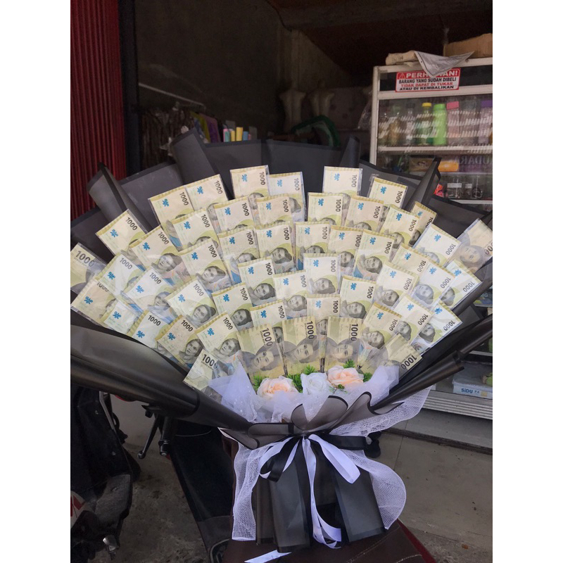Jual BUCKET UANG 50 LEMBAR BISA REQUEST | Shopee Indonesia