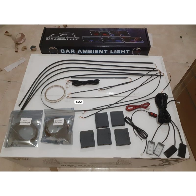 Jual Led AMBIENT LIGHT 18 titik RGB matrix Paddlepop Super Mewah ...