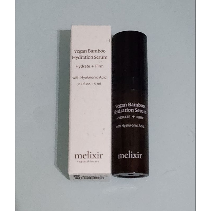 Jual MELIXIR Vegan Bamboo Hydration Serum 5ml | Shopee Indonesia