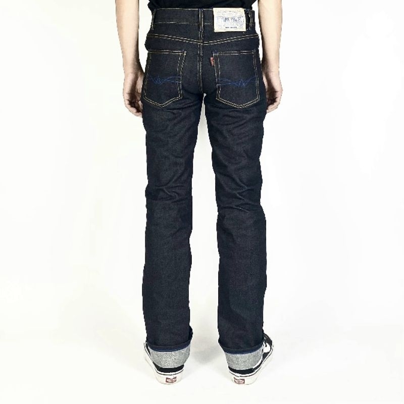 Jual bifmore project - celana denim 16oz kaku raw denim selvedge accent ...