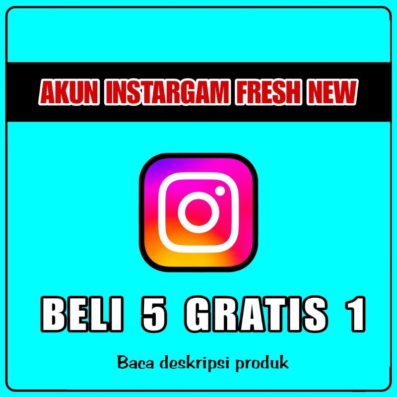 Jual AKUN INSTAGRAM FRESH KOSONGAN BARU NEW AKUN IG.FRESH INSTAGRAM ...