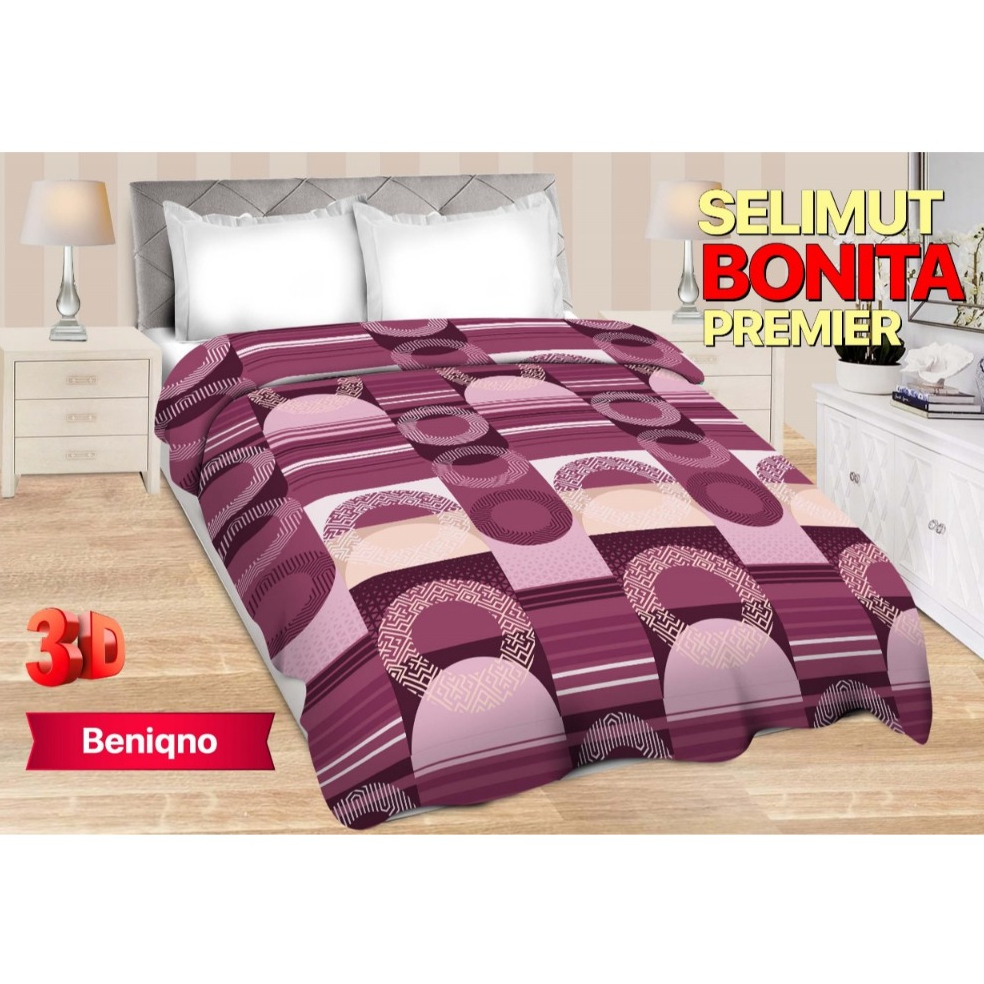 Jual SELIMUT BONITA PREMIER 3D BENIQNO | Shopee Indonesia