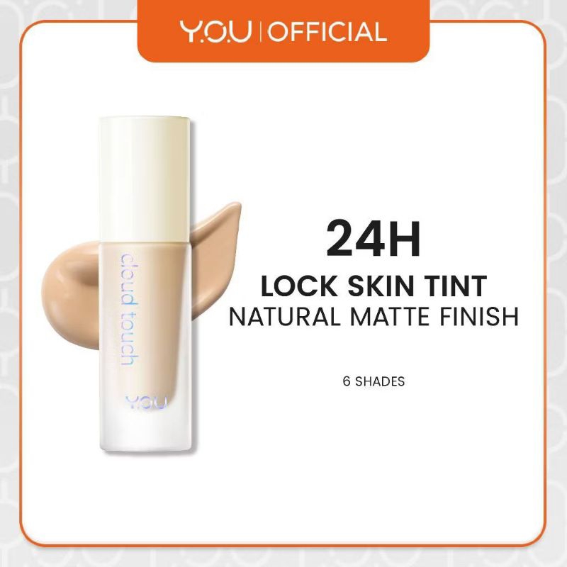 Jual YOU Cloud Touch Blurring Skin Tint Liquid Foundation Natural Matte ...