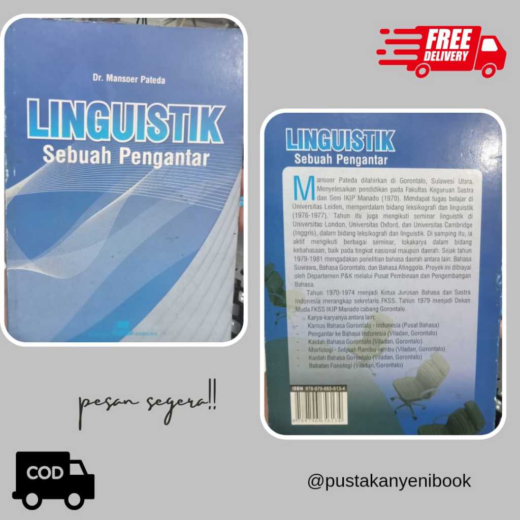 Jual BUKU LINGUISTIK SEBUAH PENGANTAR | Shopee Indonesia
