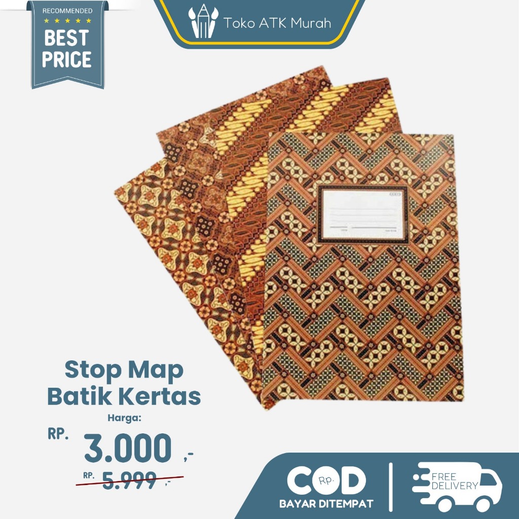 Jual Stop Map Batik Kertas | Shopee Indonesia
