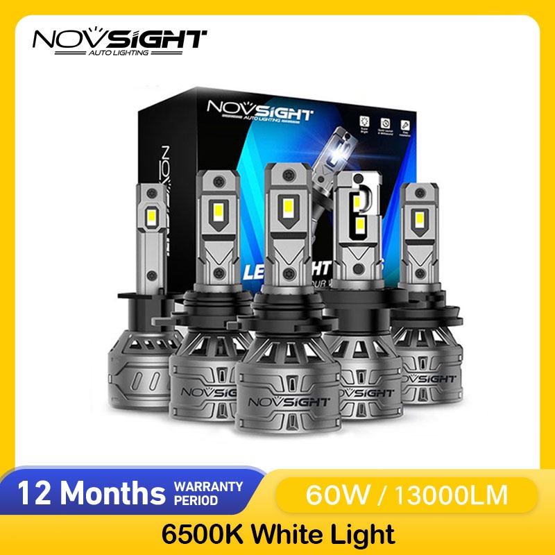 Jual Novsight N61LED Car Headlight Bulb Lampu Mobil Bohlam Lampu H4 H11 3000K 4300K 6000K 60W ...