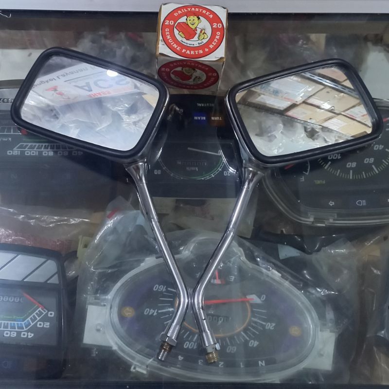 Jual KACA SPION KANAN KIRI KOTAK HONDA GL100 GL125 GL MAX PRO SERIES ...