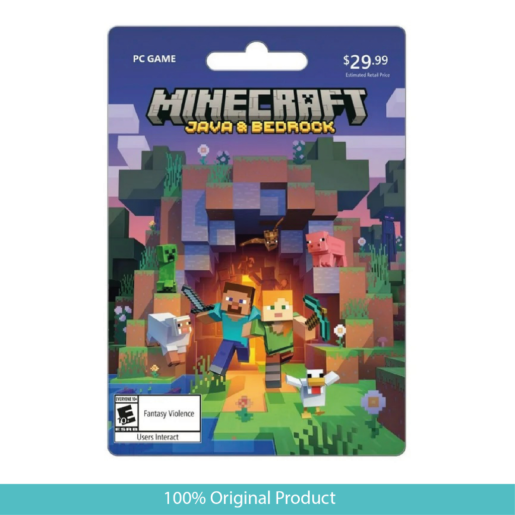 Jual Minecraft Java & Badrock for Win 10/11 Redeem Code | Shopee Indonesia