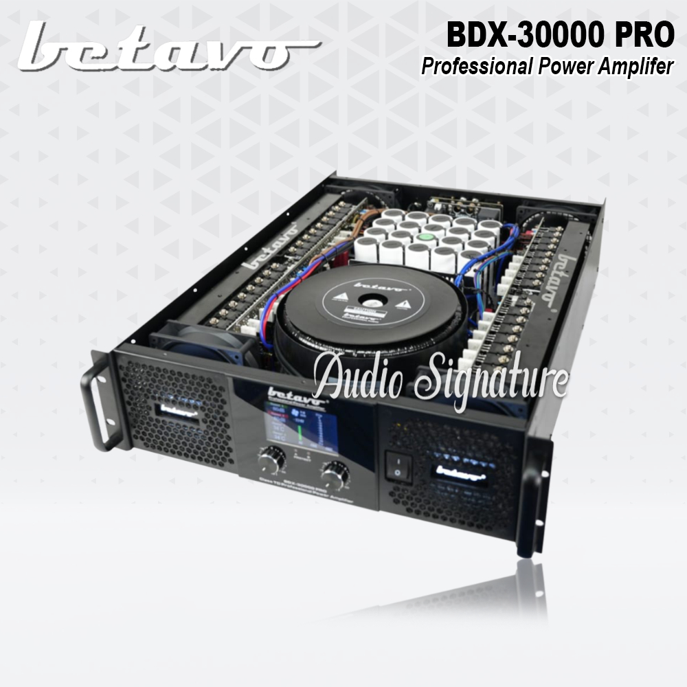 Jual Power Amplifier BETAVO BDX 30000 | BDX30000 PRO Class TD 2 x 3000 ...