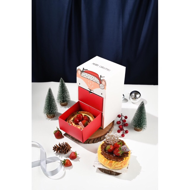 Jual Hampres Natal Surabaya Hampres Rudolph (2pcs Cheesecake) | Shopee ...