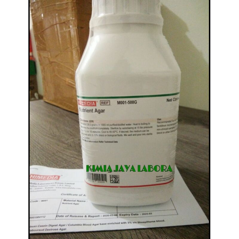Jual Nutrient Agar Himedia 100, 50 gram, 20 Gram Best Quality | Shopee ...