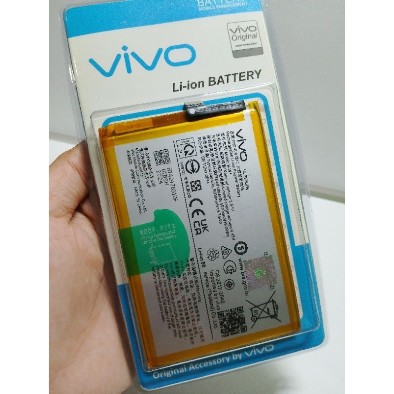Jual BATERAI BATTRE VIVO Y16 - Y02 - Y02S - Y02T B-W1 ORI | Shopee ...