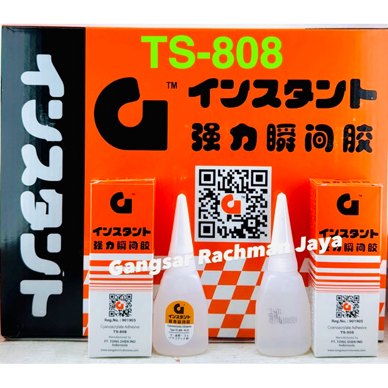 Jual Lem G barcode original botol besar (TS-808)dan botol standart(TS ...