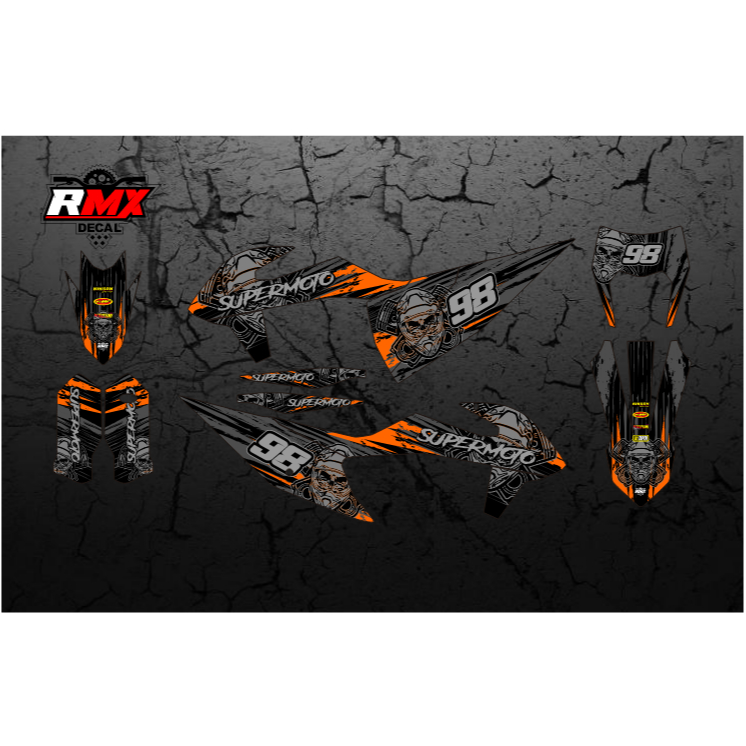 Jual DECAL KTM 250 SX 2019 FULLBODY (003) DEKAL STIKER KTM EXC SXF ...
