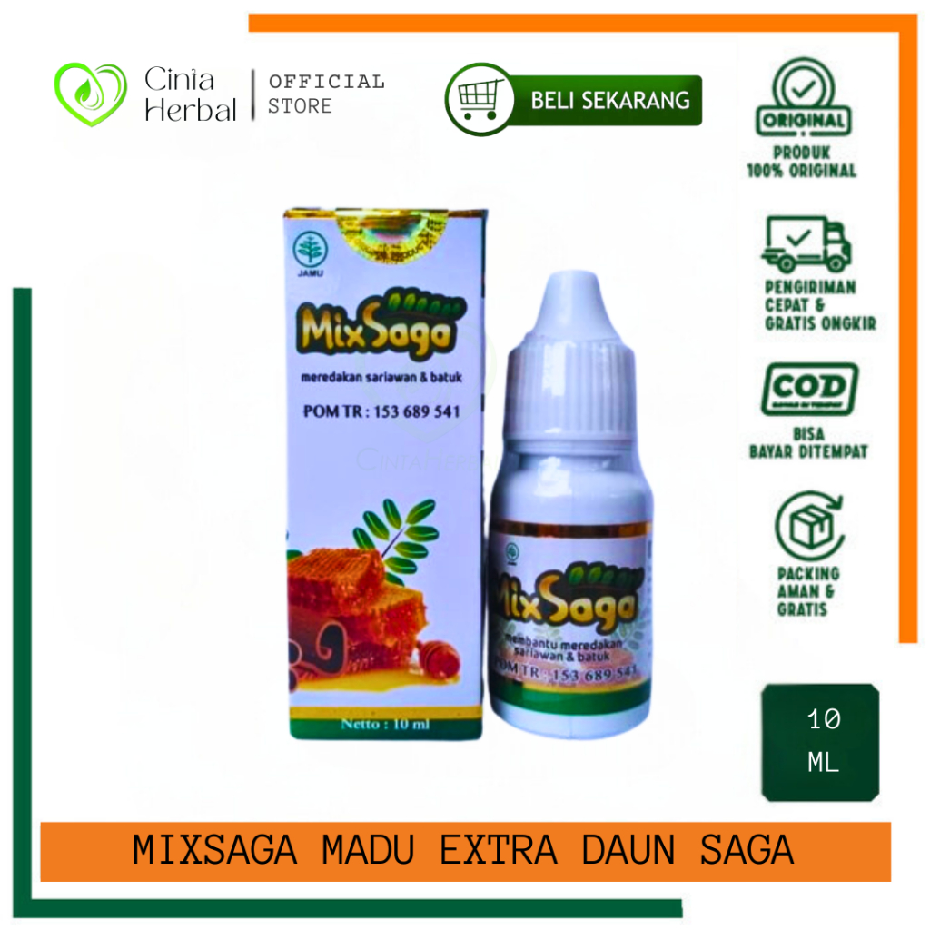 Jual MIXSAGA MIX SAGA / OBAT BATUK DAN SARIAWAN ANAK | Shopee Indonesia