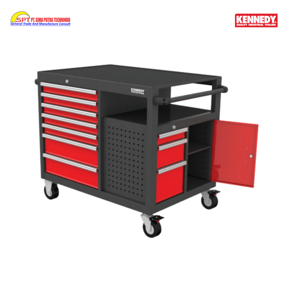 Jual 45" 10 drawer mobile workstation (Kotak Lemari Tool Box Cabinet ...