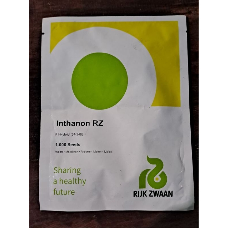 Jual Benih Melon Inthanon RZ F1 Hybrid kemasan packing asli berhologram ...