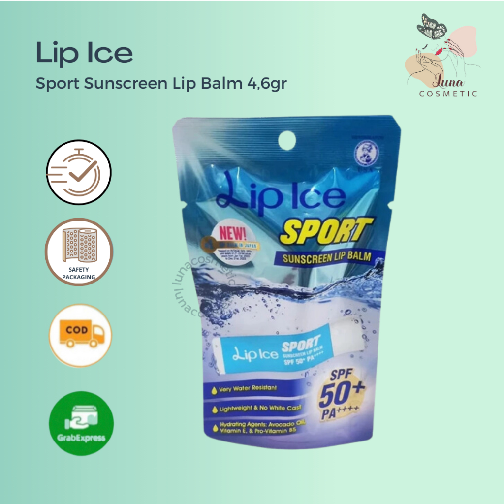 Jual Lip Ice Sport Sunscreen Lip Balm 4,6gr | Shopee Indonesia