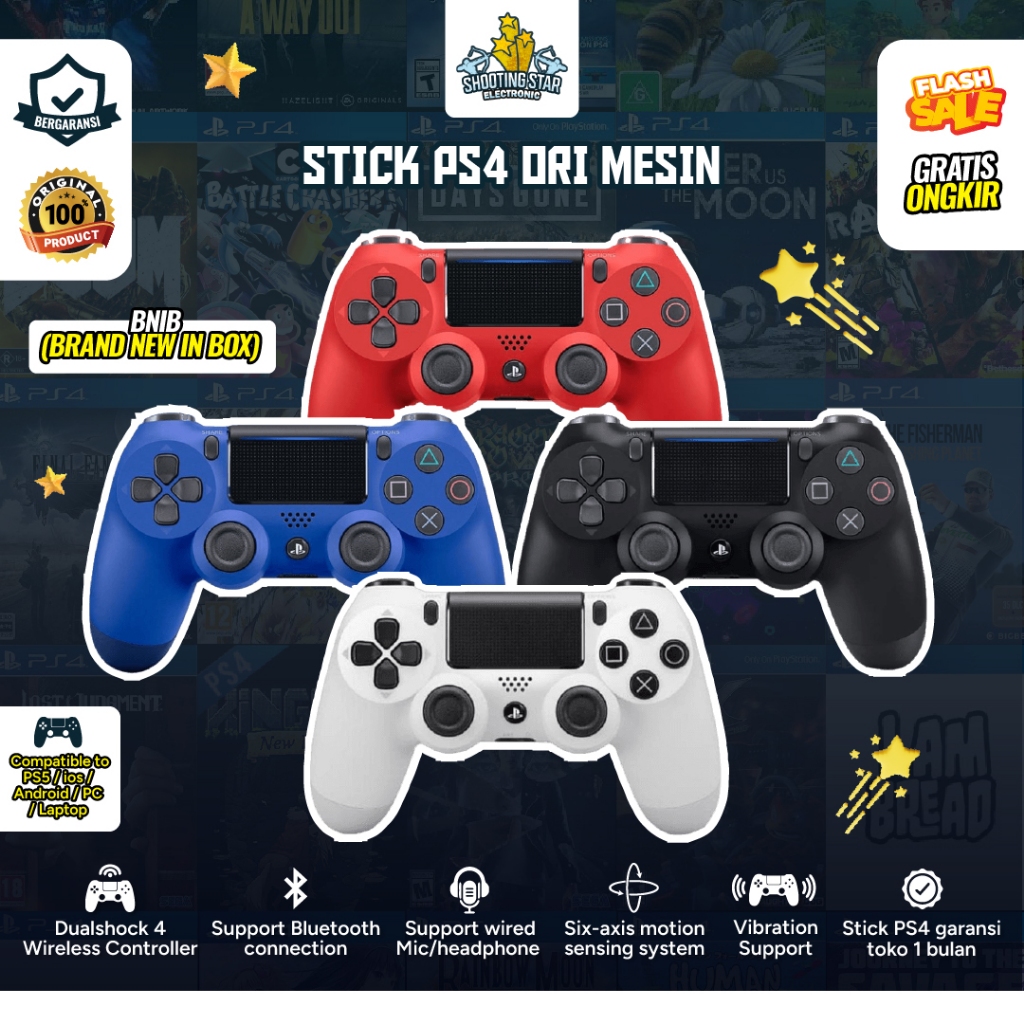 Jual STICK PS4 ORI MESIN SECOND | Shopee Indonesia