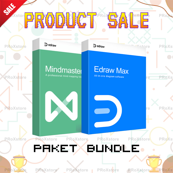 Jual Paket Bundel / Bundle - EdrawMax Ultimate 14 + Edraw MindMaster ...