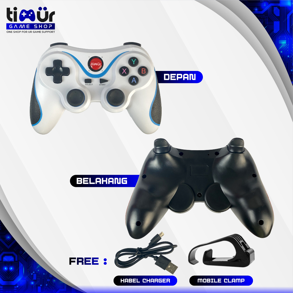 Jual Stik Stick Gamepad Wireless Joystick Bluetooth HP PC Laptop ...